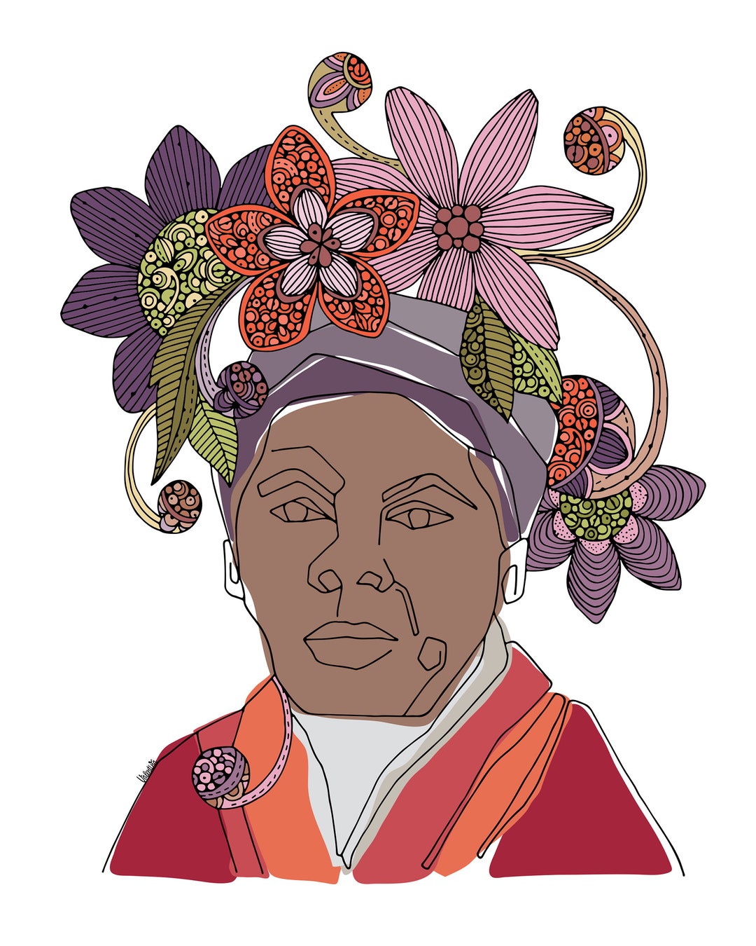 Harriet Tubman - American Abolitionist, Harriet Tubman Art, Harriet ...