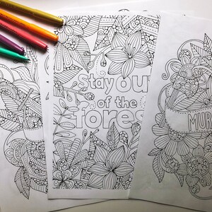 My Favorite Murder, INSTANT DOWNLOAD Coloring Pages, Murderinos, SSDGM ...