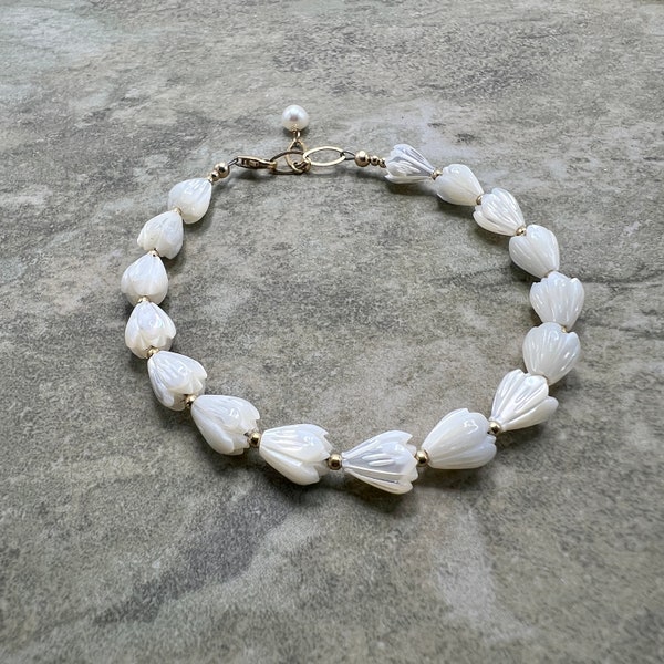 Carved Pikake Beads - Etsy