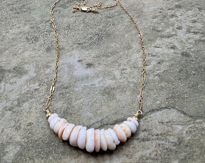 Aloha - Hawaiian Puka Shells and 14k Gold Filled Necklace - Etsy