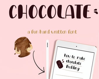 Neat Handwritten Font | Cute Handwriting | Digital Planner Font ...