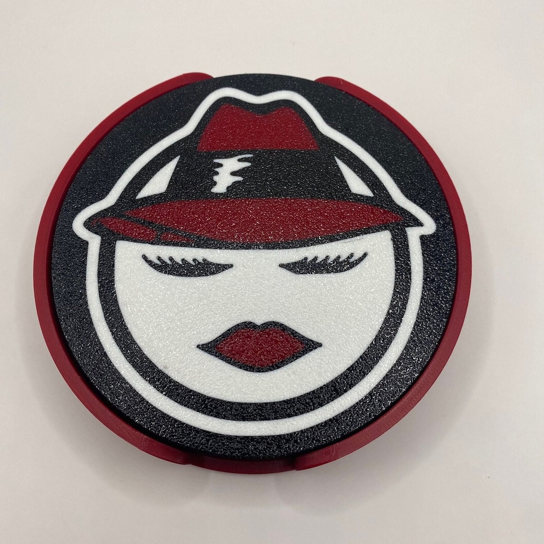 Lowrider Chicana/chola 3d Printed Coaster - Etsy