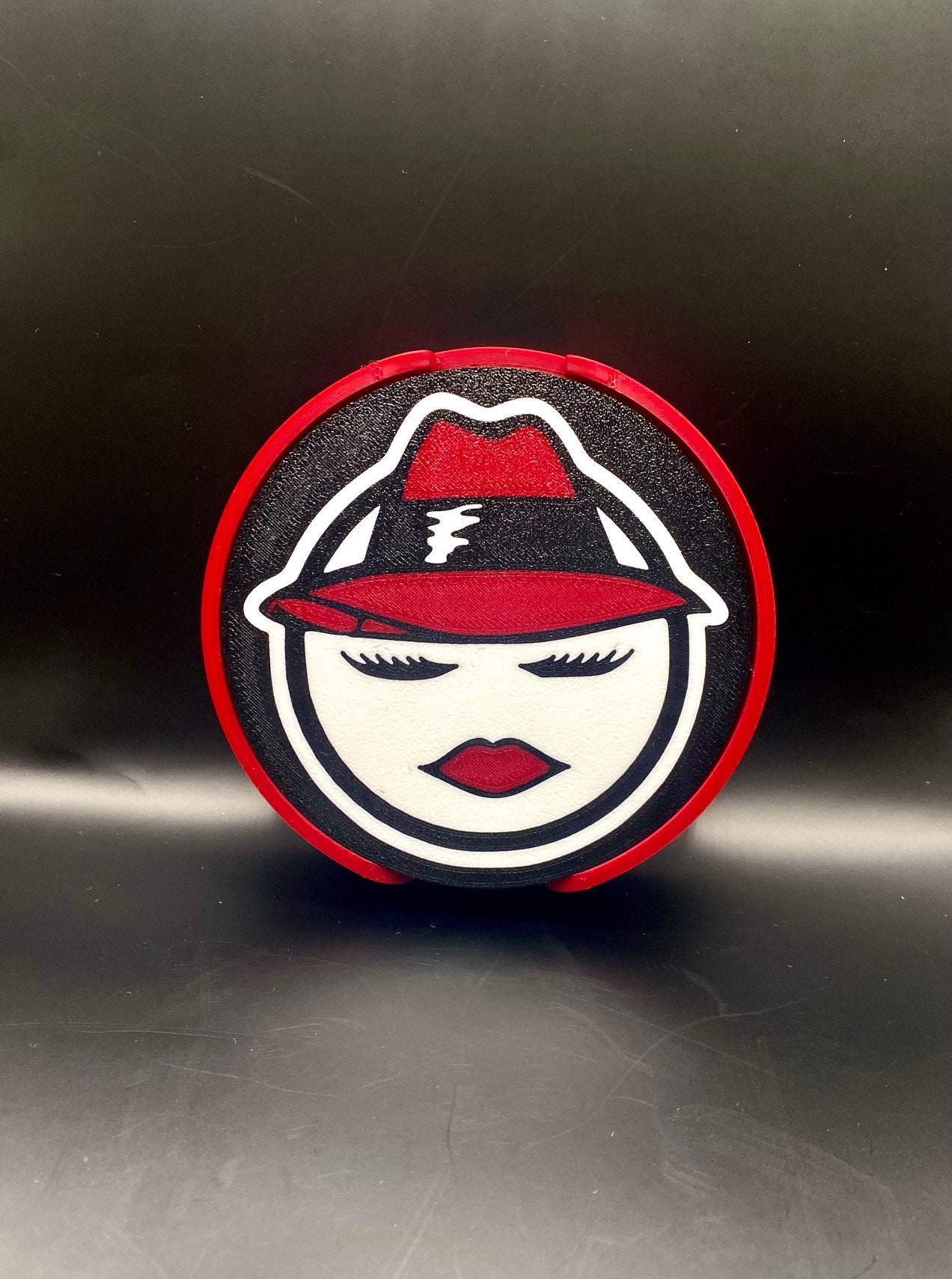 Lowrider Chicana/chola 3d Printed Coaster - Etsy