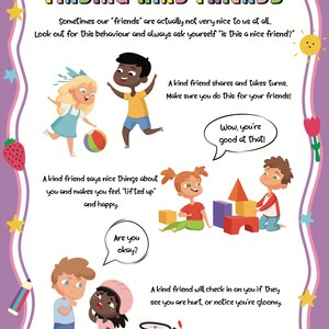 Making Friends Poster How to Make Friends Poster kind Friends Teacher ...