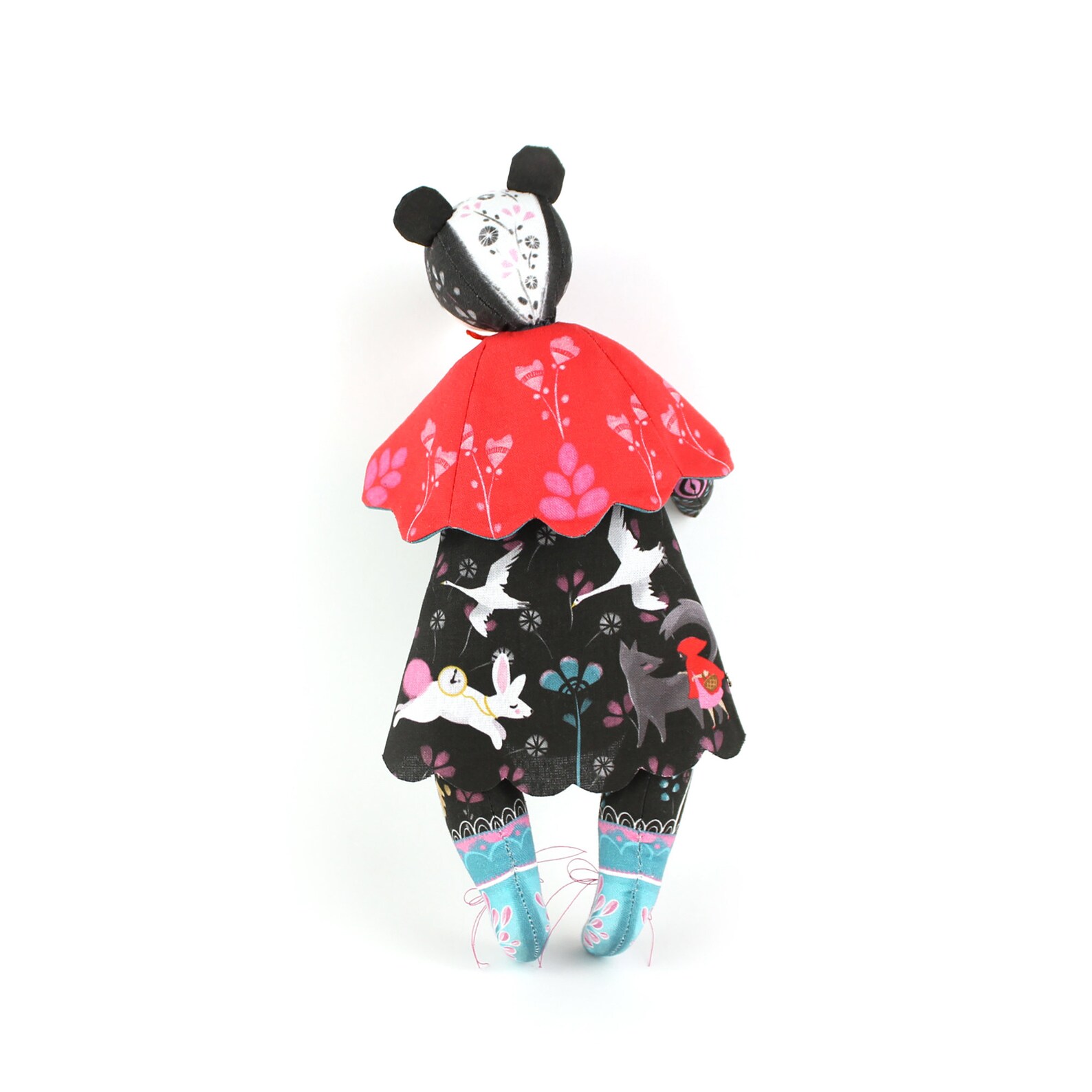 DIY Kit - Bibli the Badger Librarian and the Singing Stoat With 2 ...
