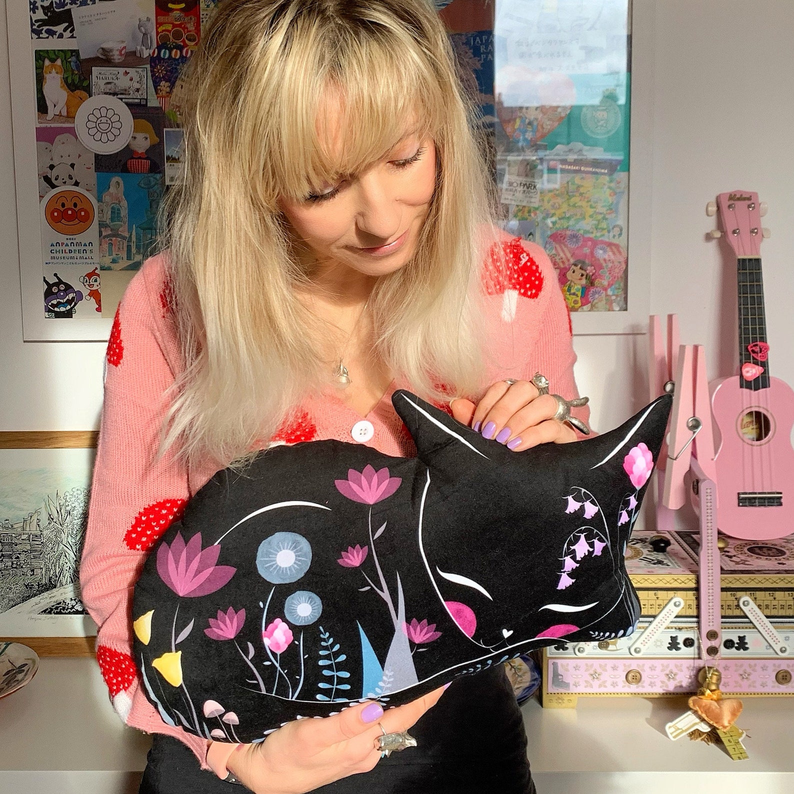 DIY Cat KIT Easy Craft Sewing Kit for Cat Lovers Black or - Etsy UK