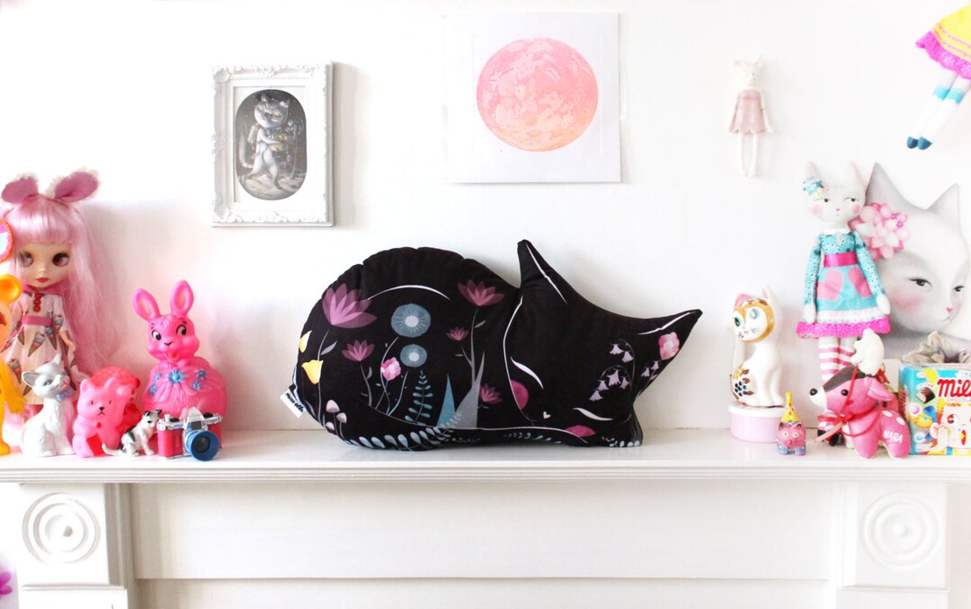 DIY Cat KIT - Easy Craft Sewing Kit for Cat Lovers - Black or White ...