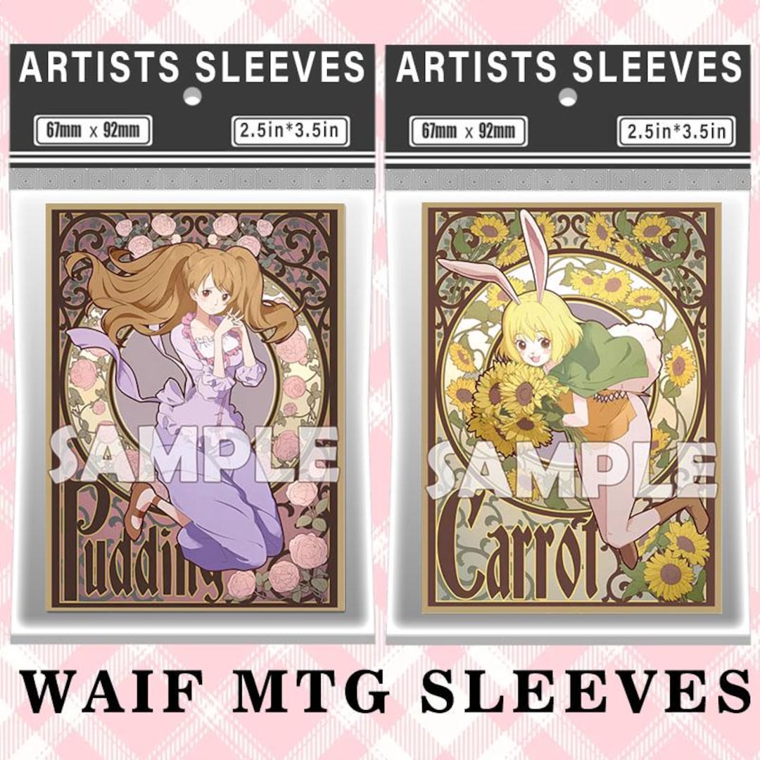 Waifu Anime MTG Card Sleeves: TCG Protection (60/100 Pack) - Etsy
