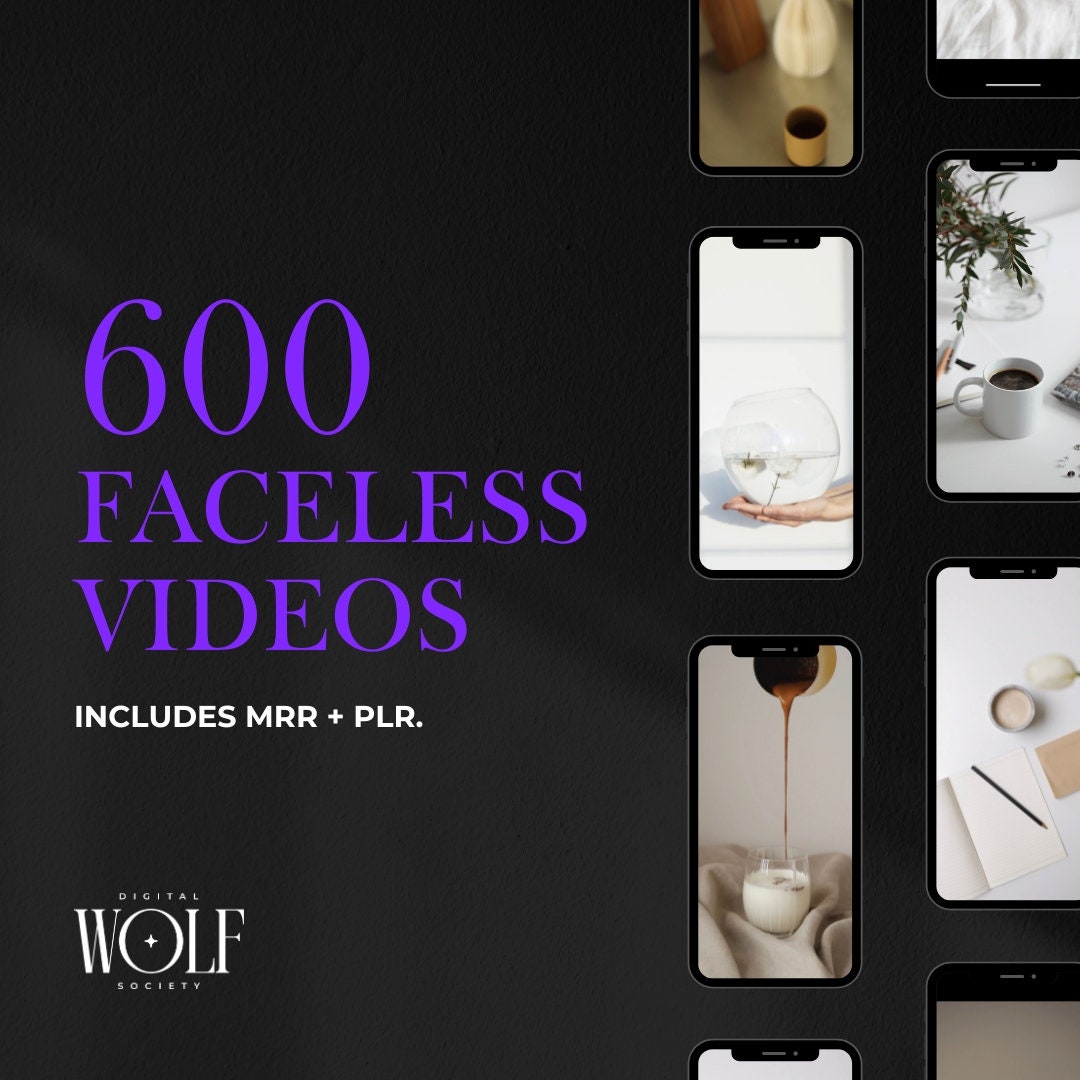 600 Faceless Videos - Faceless Digital Marketing, Done for You Digital ...