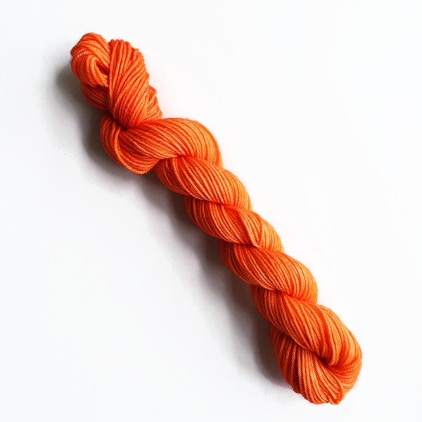 Bright Orange Yarn - Etsy