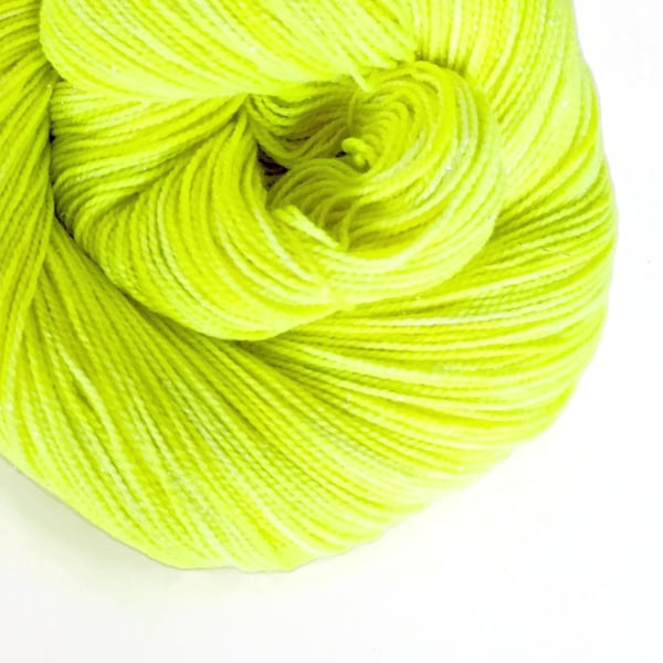 Neon Yellow Yarn - Etsy