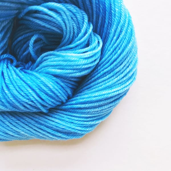 Blue Yarn - Etsy
