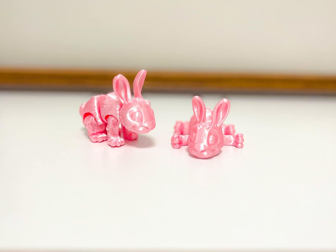 Articulated Mini Bunny Fidget Toy - Etsy