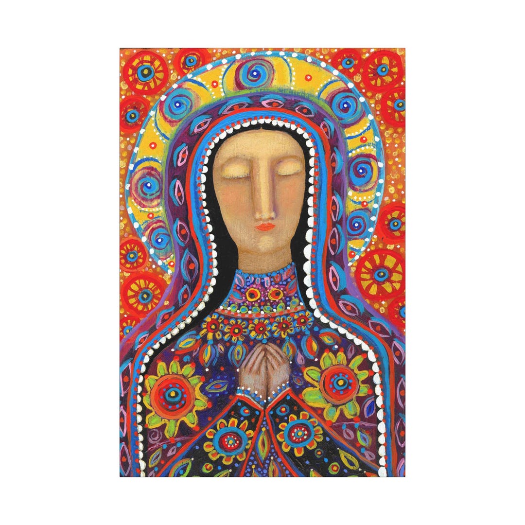 The Mexican Madonna by Rose Walton, Pennsylvania Fine Folk Artist ...