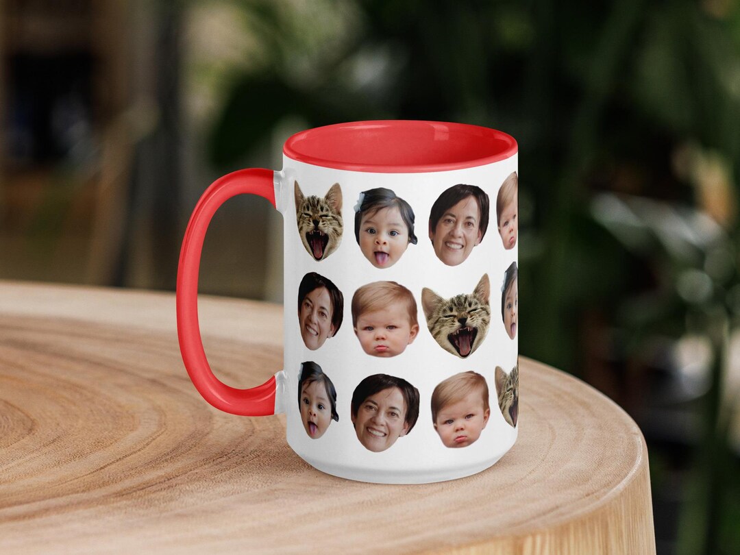 Custom Face Mug, Personalized Mug, Custom Mug, Photo Mug, Face on Mug ...