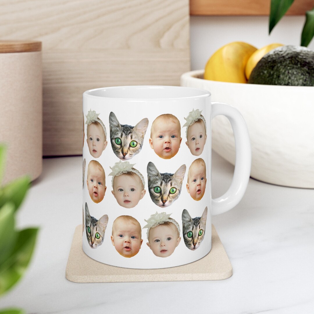 Custom Face Mug, Personalized Mug, Custom Mug, Photo Mug, Face on Mug ...