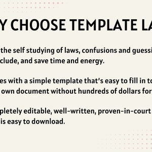 Statutory Declaration - Template - Etsy UK