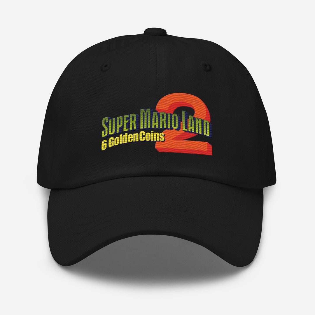 Super Mario Land 2 Embroidered Cap Gamer / Gaming SNES GBA Retro Video ...