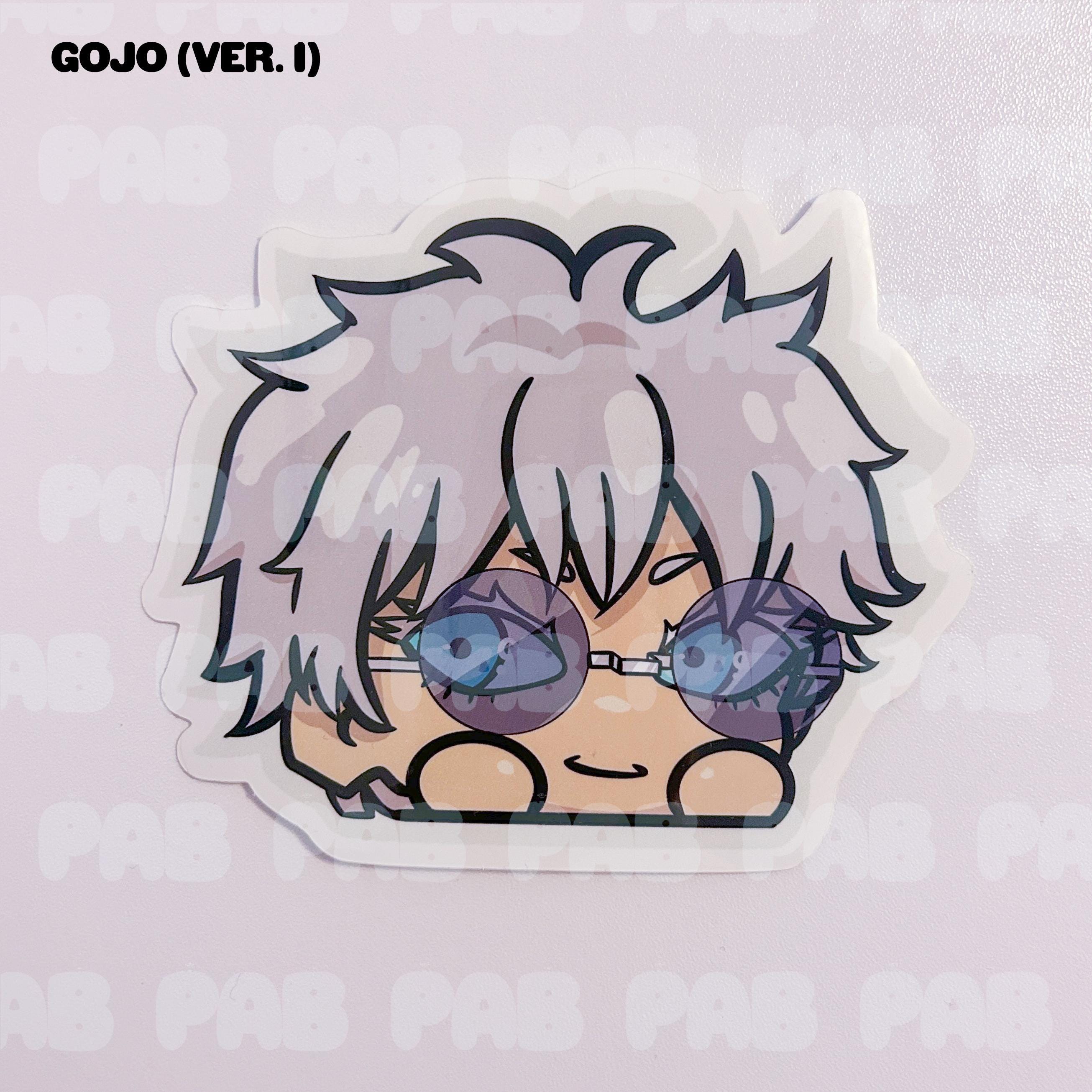 Gojo Peeker Sticker - Etsy