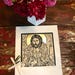 Original Linocut Print of Jesus Holding a Lamb, Printed on 210 Gsm ...