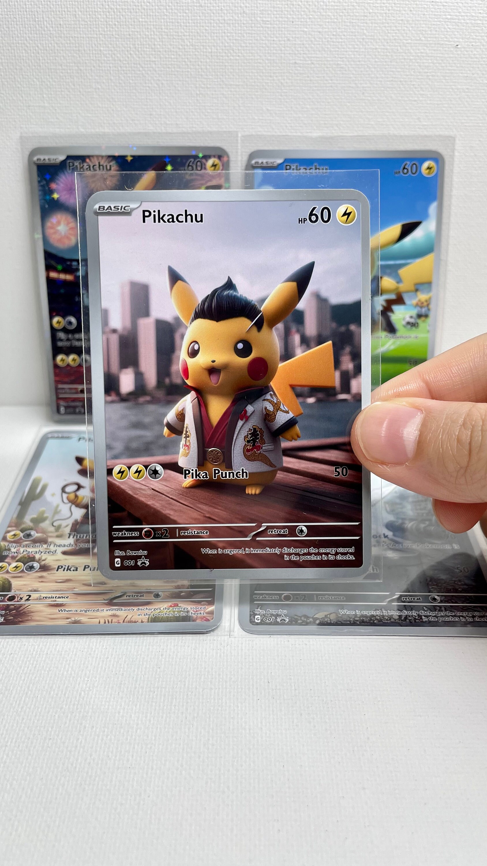 CUSTOM Pokémon Card Designs Unique Art Prints and Gift Pikachu ...