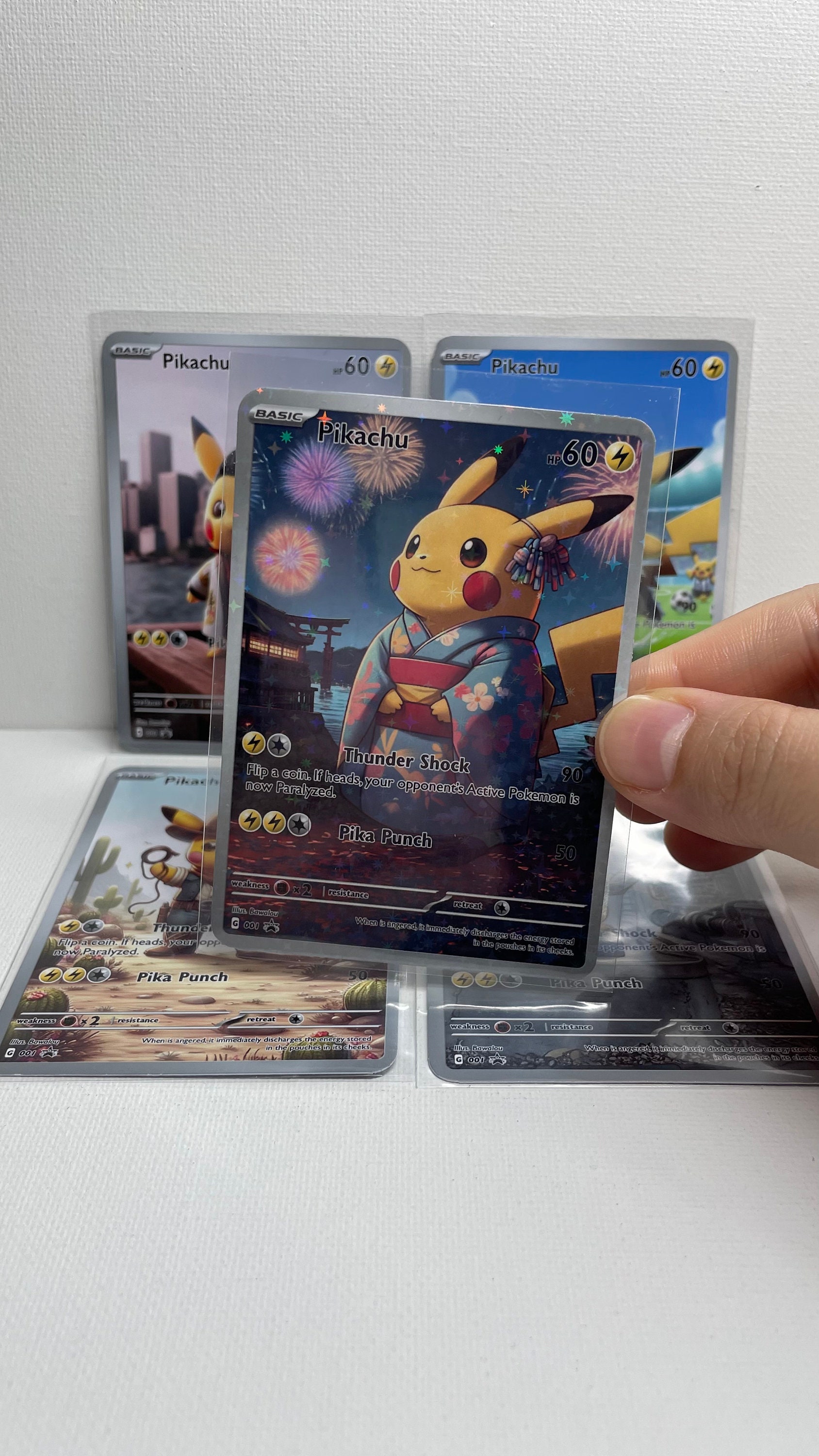 CUSTOM Pokémon Card Designs Unique Art Prints and Gift Pikachu ...