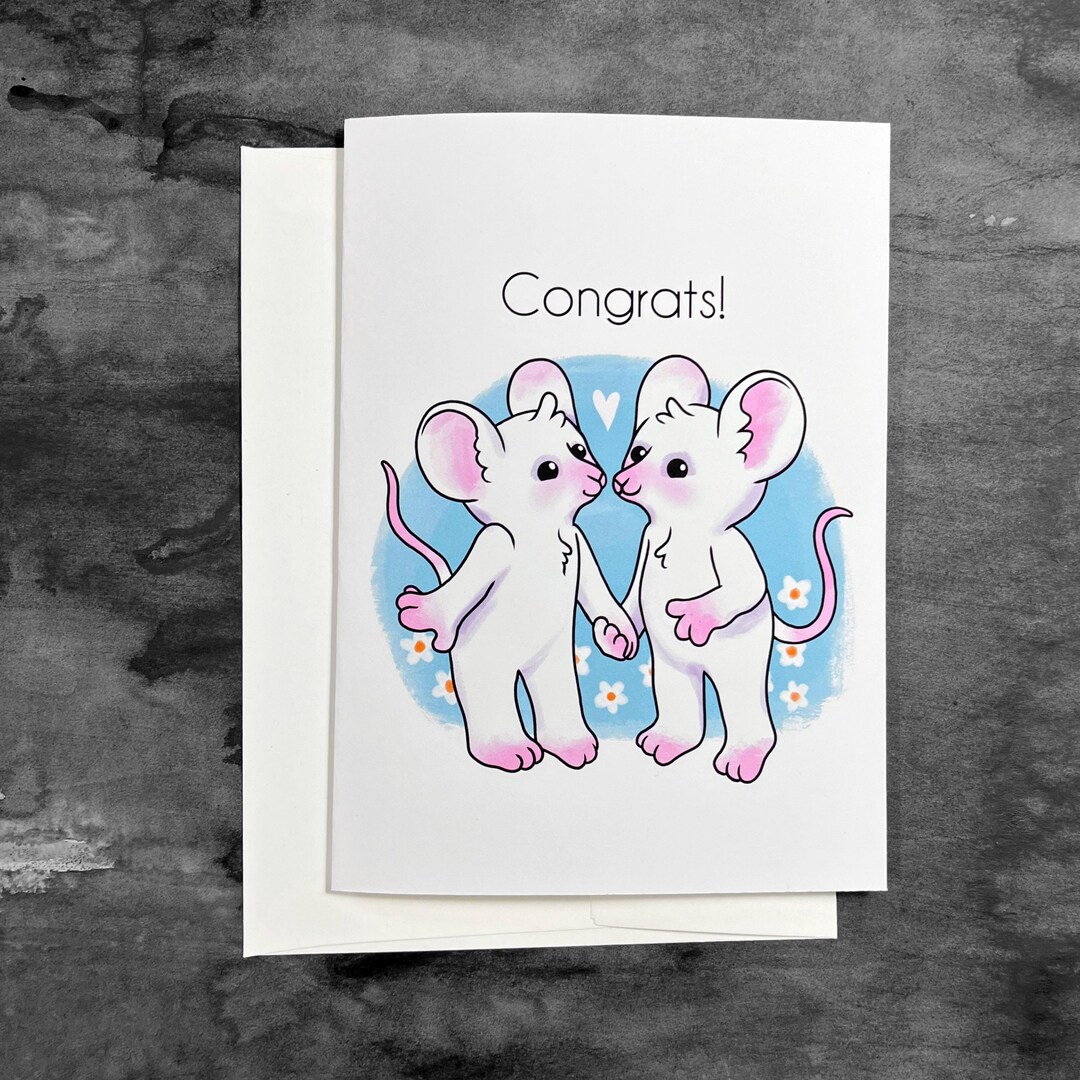 Congratulations Card - Printable Digital Card, Printable Engagement ...