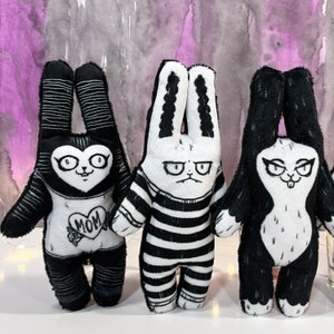 Bad Bunny Family Set #11 - Five Doll Collection, Weird Rabbit Doll ...