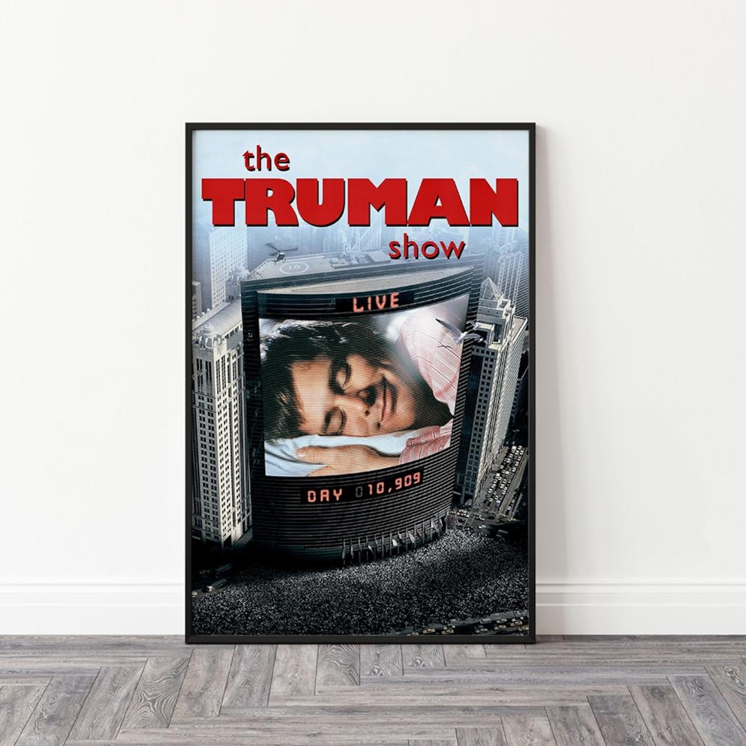 The Truman Show Movie Poster,canvas Poster Printing, Art Printing, Home ...