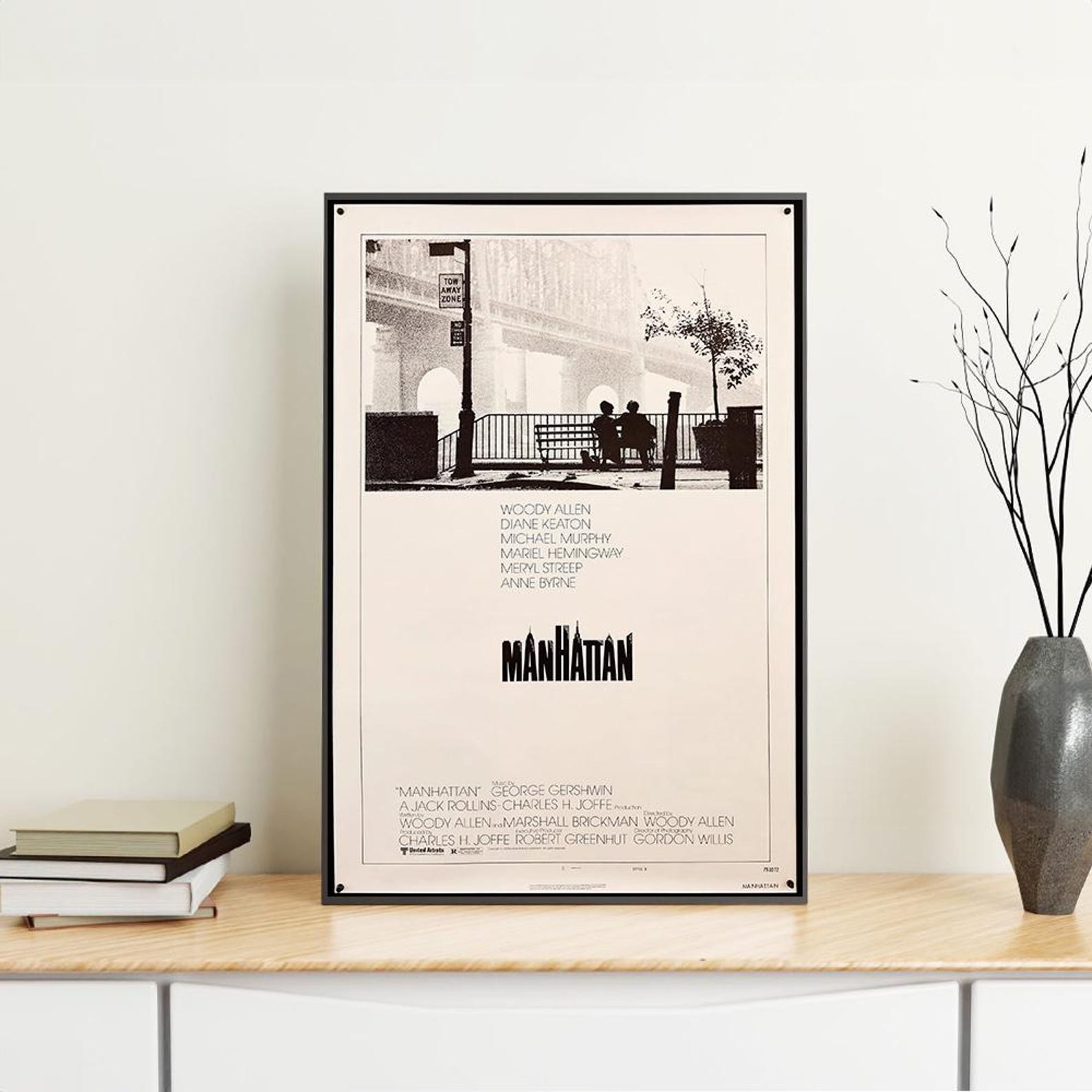 Manhattan Movie Poster,canvas Poster Printing, Art Printing, Home ...