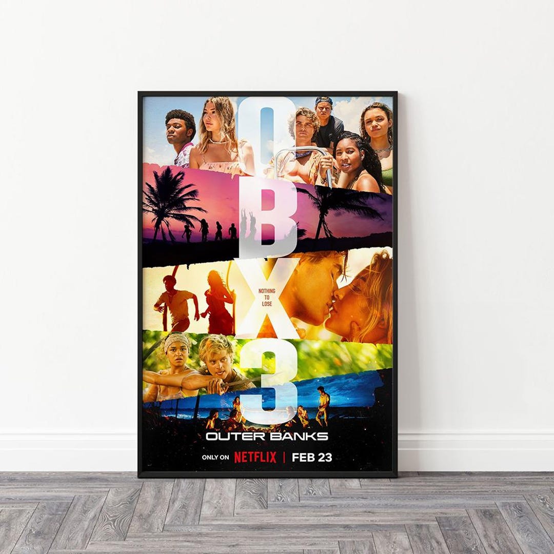 Outer Banks Movie Poster,tv Poster,canvas Poster Printing, Art Poster ...