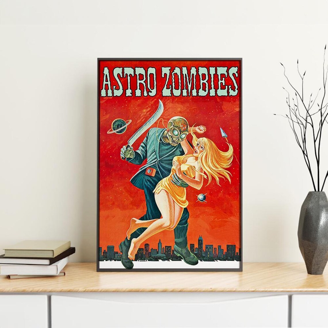 Astro Zombies Movie Posters,canvas Poster Printing, Art Printing, Home ...