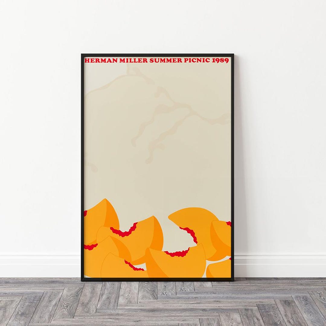 Herman Miller Poster, Stephen Frykholm, 1942, Mid-century Modern Wall ...