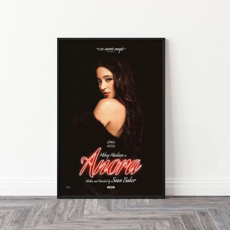 ANORA Movie Posters,canvas Poster Printing, Art Printing, Home ...