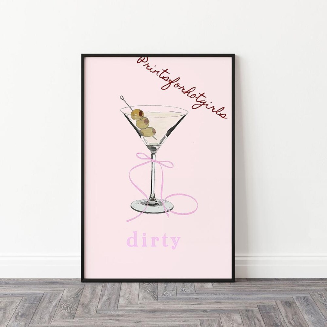 Girl in Glass Instant Poster, Trendy Wall Decor for Bedroom Aesthetic ...