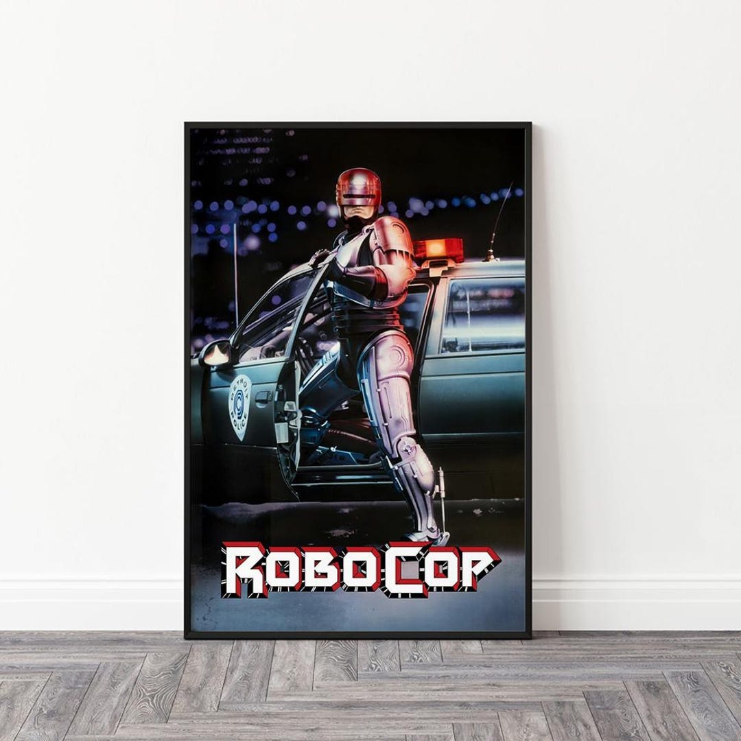 Robocop Movie Poster,canvas Poster Printing, Art Poster, Home ...