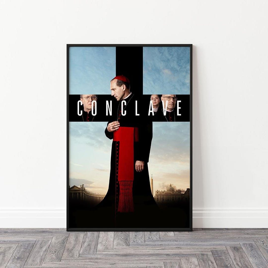 Conclave Movie Poster,canvas Poster Printing, Art Poster, Home ...