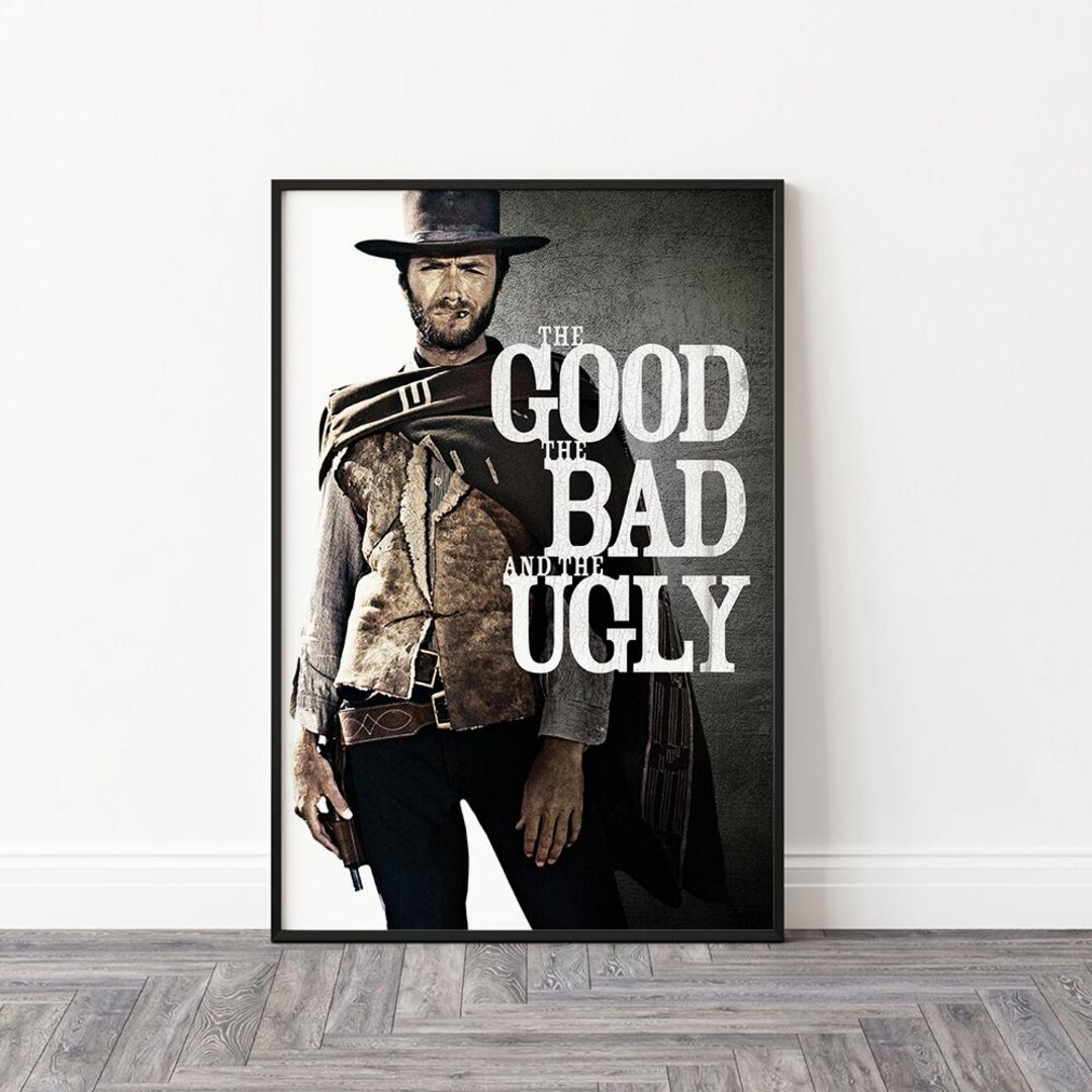 The Good, the Bad and the Ugly Movie Poster,canvas Poster Printing, Art ...