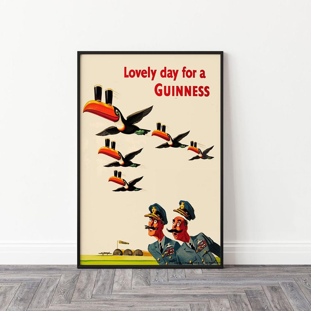 Vintage Advertising Guinness Posters, Canvas Posters, Murals, Home ...