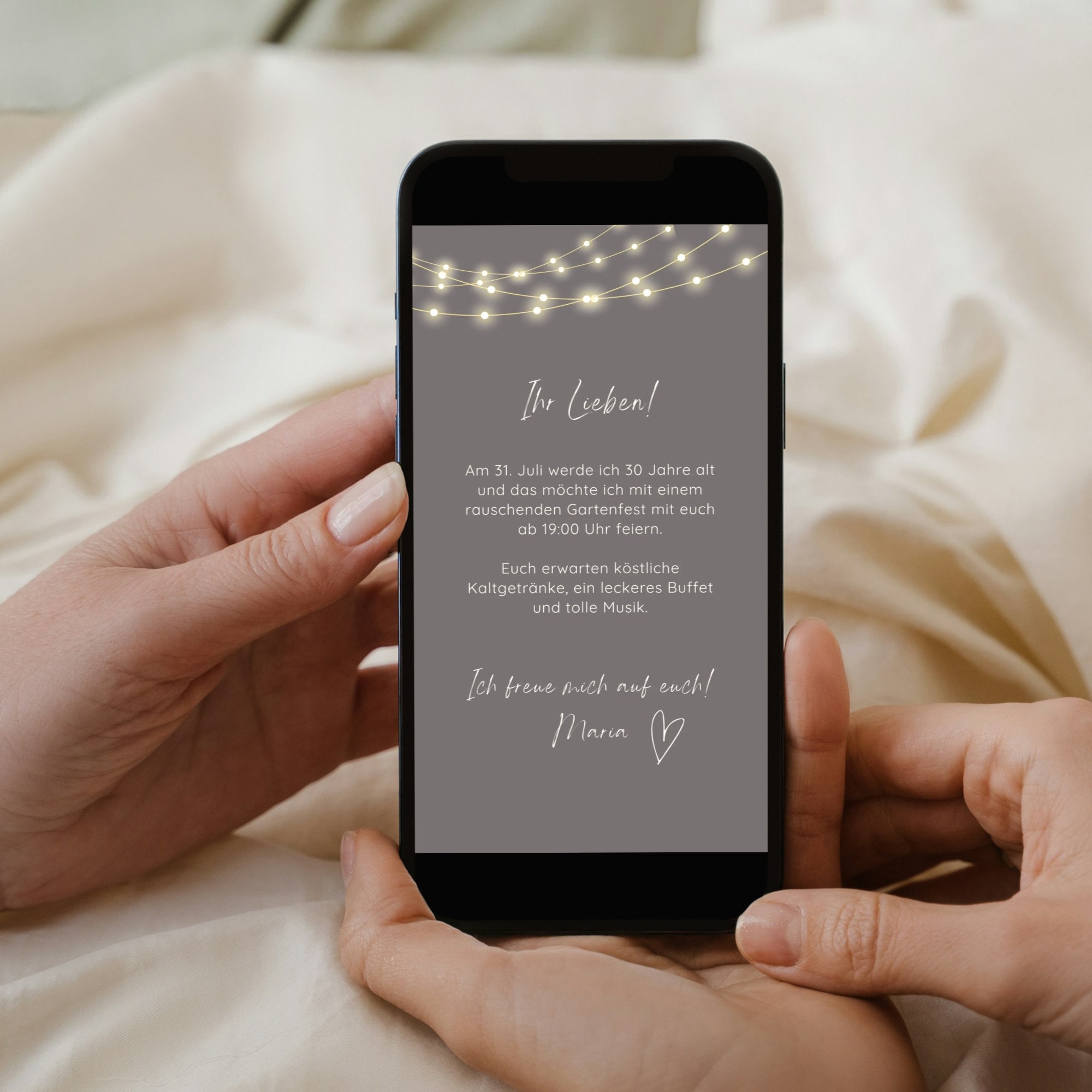 Birthday Invitation | E-card | Personalized Invitation | Whatsapp ...