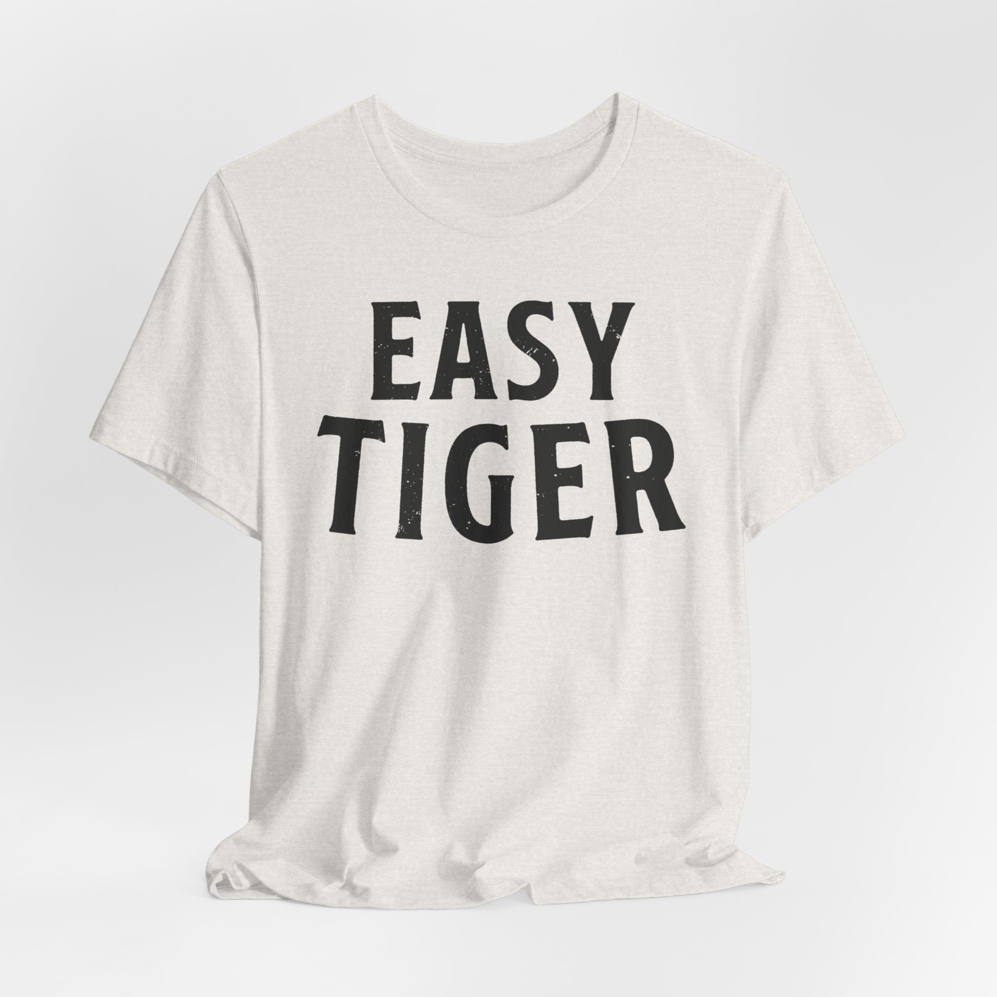 Easy Tiger Vintage Inspired Graphic T-shirt, Retro Shirt With Trendy ...