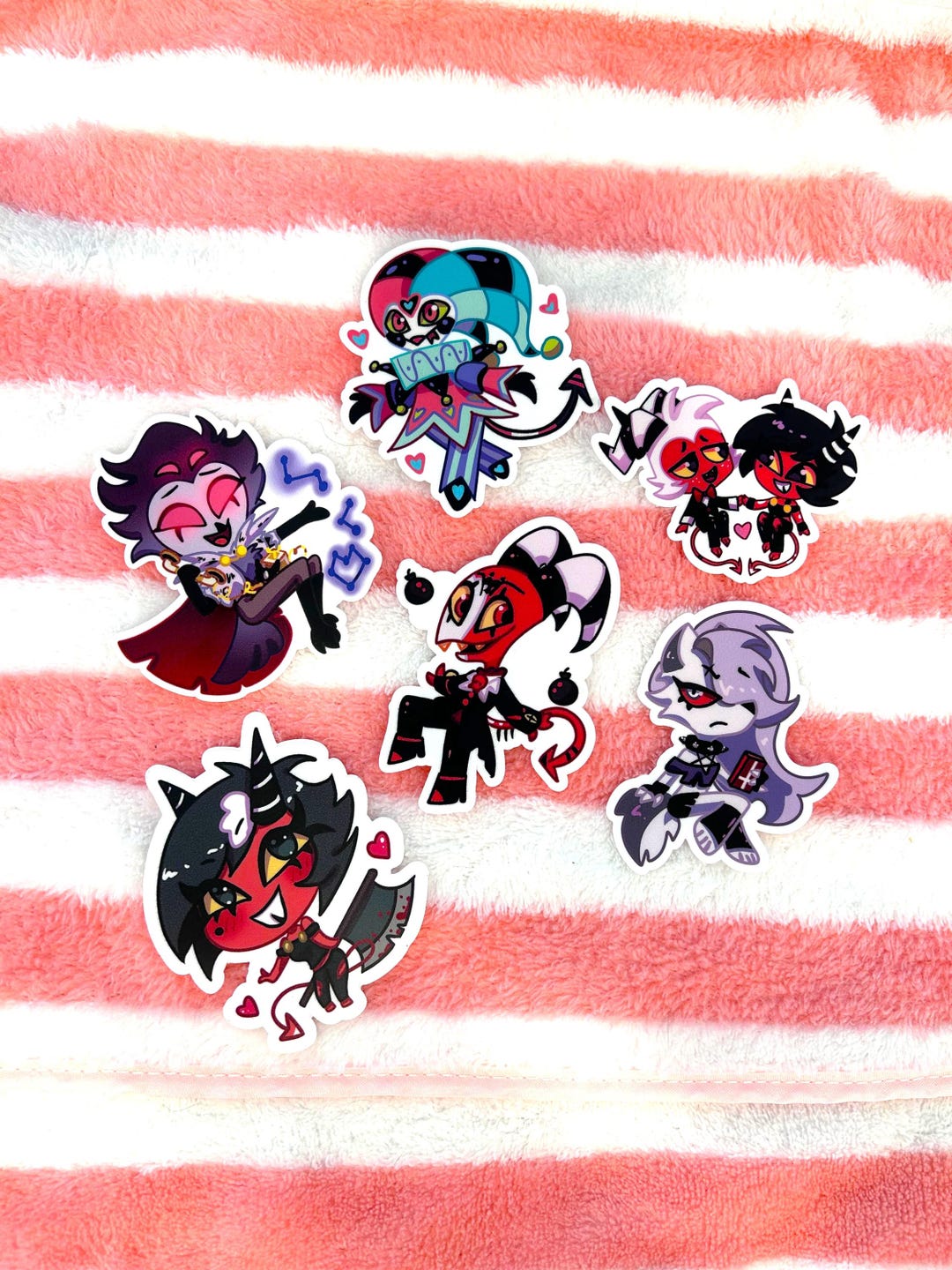 Helluva Boss Sticker Pack (6 Stickers) - Etsy