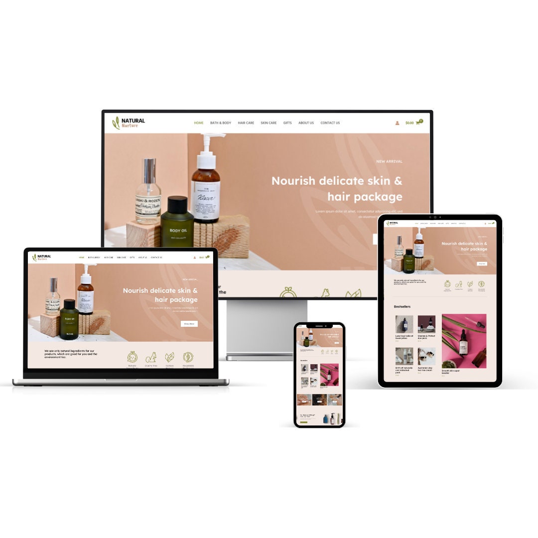 Online Shop Website Templates Wordpress Woocommerce Themes. Easy to Use ...