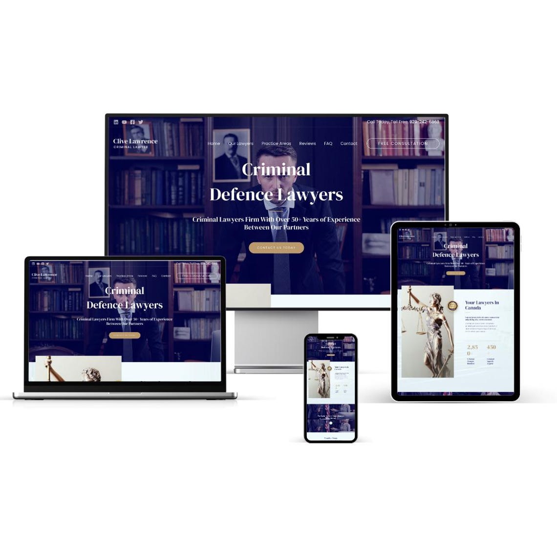 Best Criminal Defence Lawyer Theme Wordpress Website Template Stylish ...