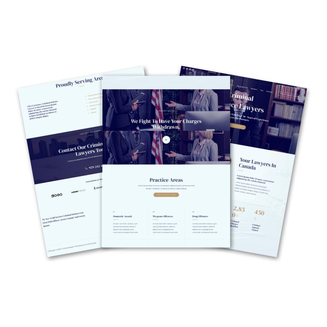 Best Criminal Defence Lawyer Theme Wordpress Website Template Stylish ...