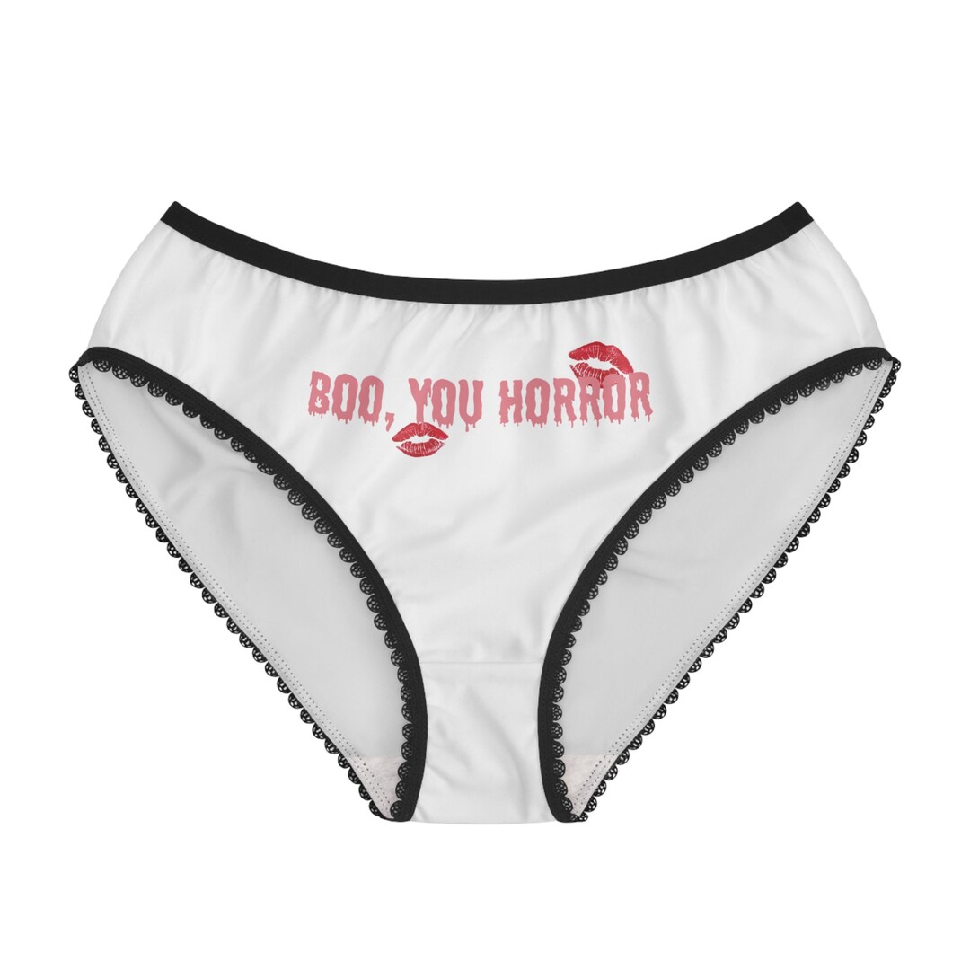 Boo, You Horror...panties - Etsy