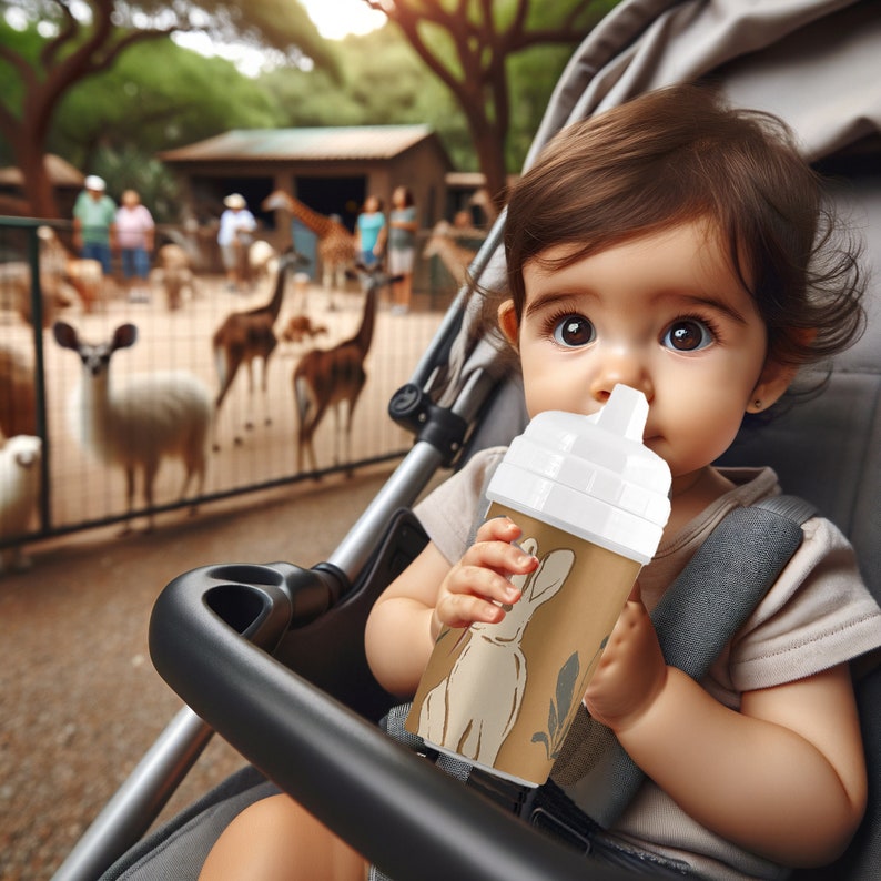 Boho Rabbit Sippy Cup / Boho / Toddler Drink Cup / Baby Shower Gift ...