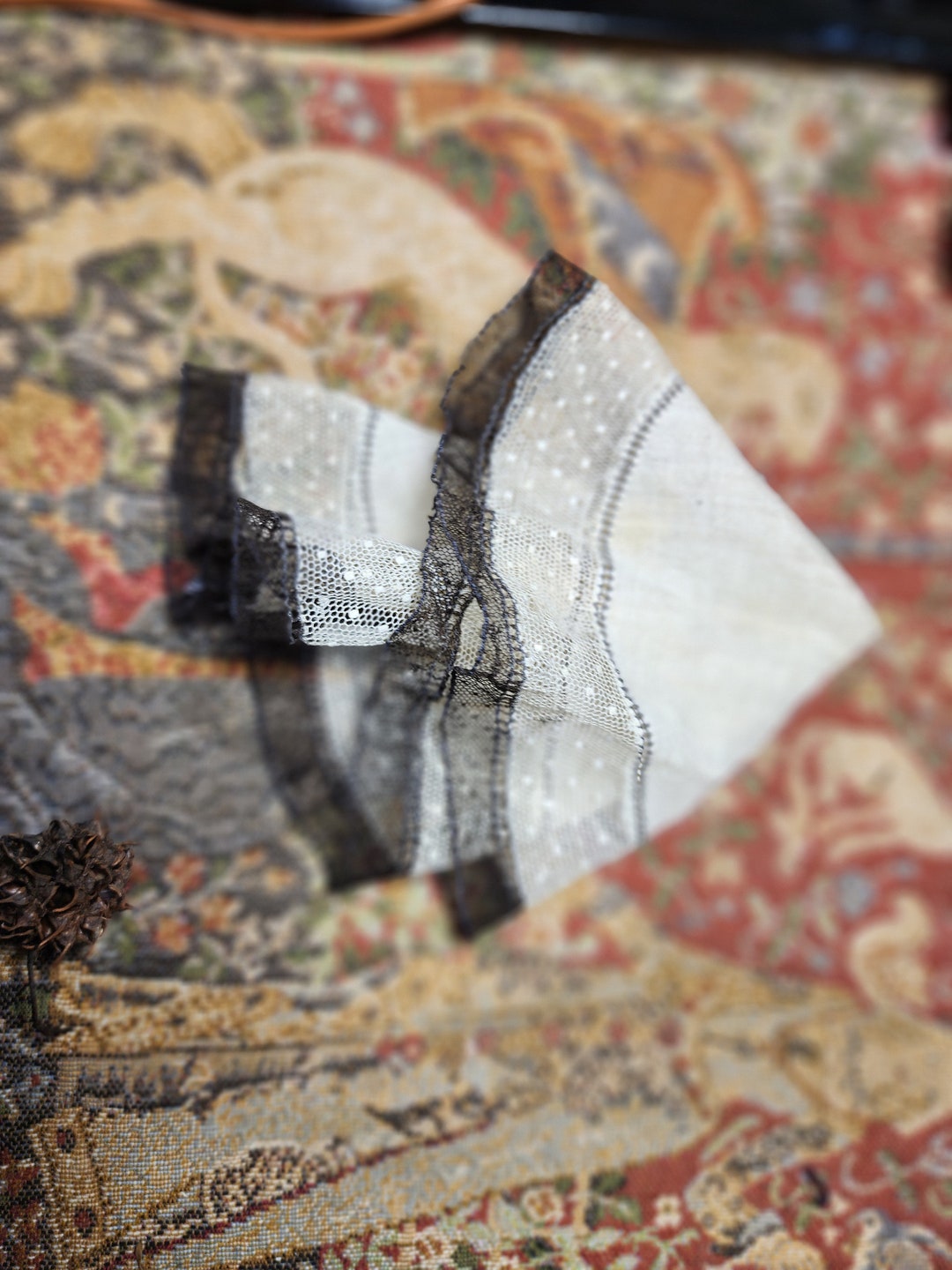 Mourning Handkerchief Victorian - Etsy