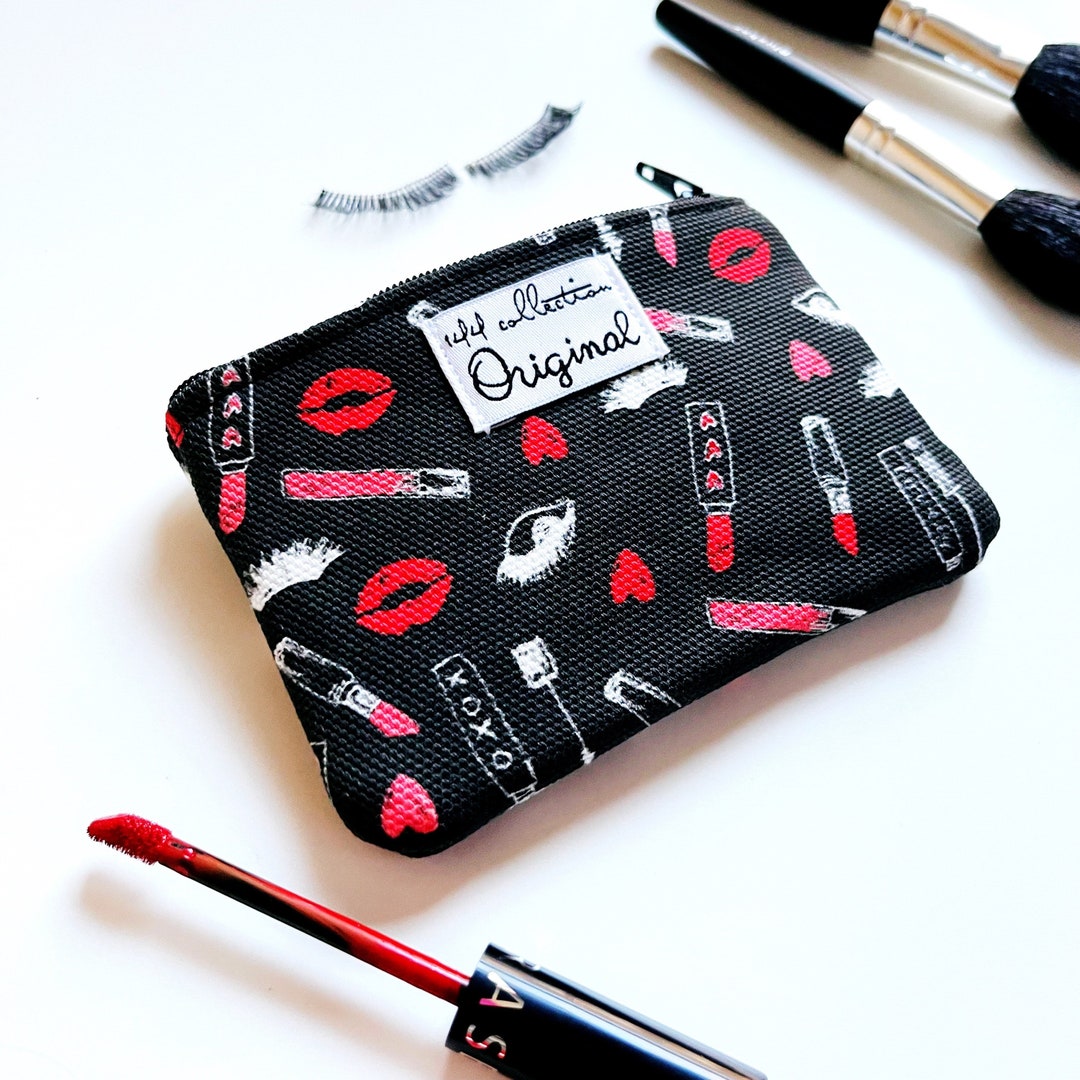 Fabric Coin Purse, Makeup Lover Gift, Change Purse, Small Wallets for ...