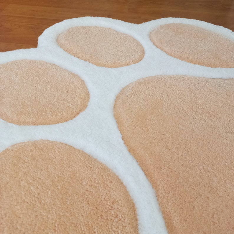 Paw Rug, Pet Paw Rug, Rug for Pets - Etsy